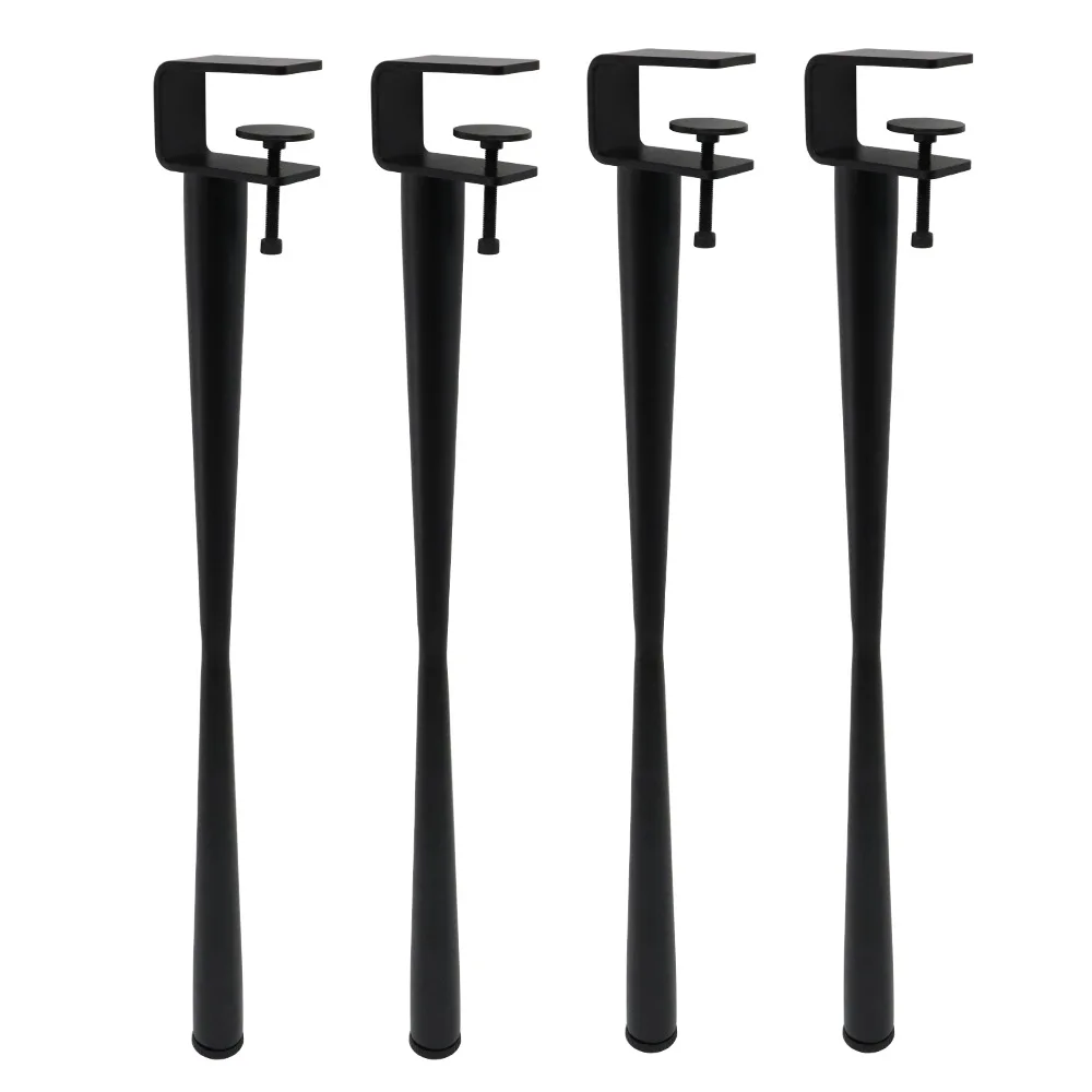 710MM-450MM-Table-Legs-Metal-Punch-Free-Clamp-Furniture-Table-Legs-Iron ...
