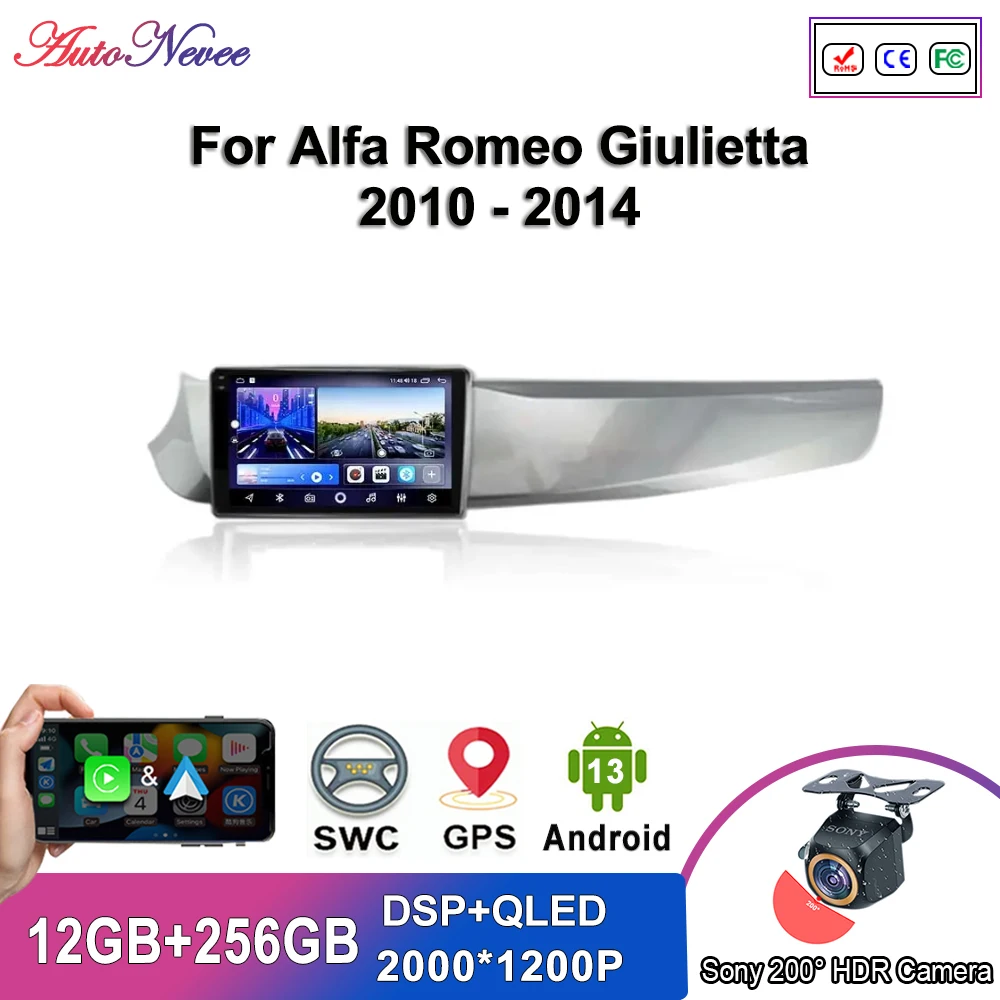 Android-Radio-Android-13-For-Alfa-Romeo-Giulietta-2010-2014-Car ...