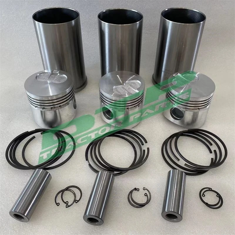 set-of-Pistons-Cylinder-sleeves-Piston-rings-Piston-pins-and-circlips ...