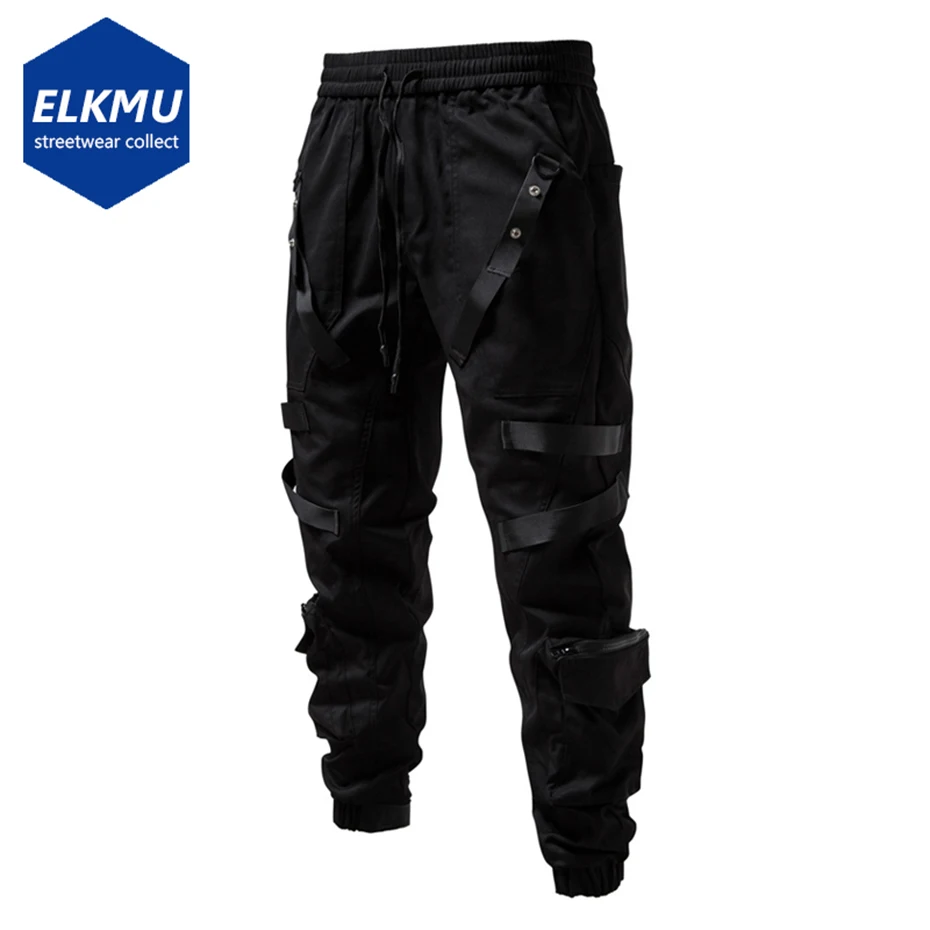 Fashion-Ninja-Pants-Techwear-Bandage-Zipper-Pockets-Cargo-Pants-Joggers ...