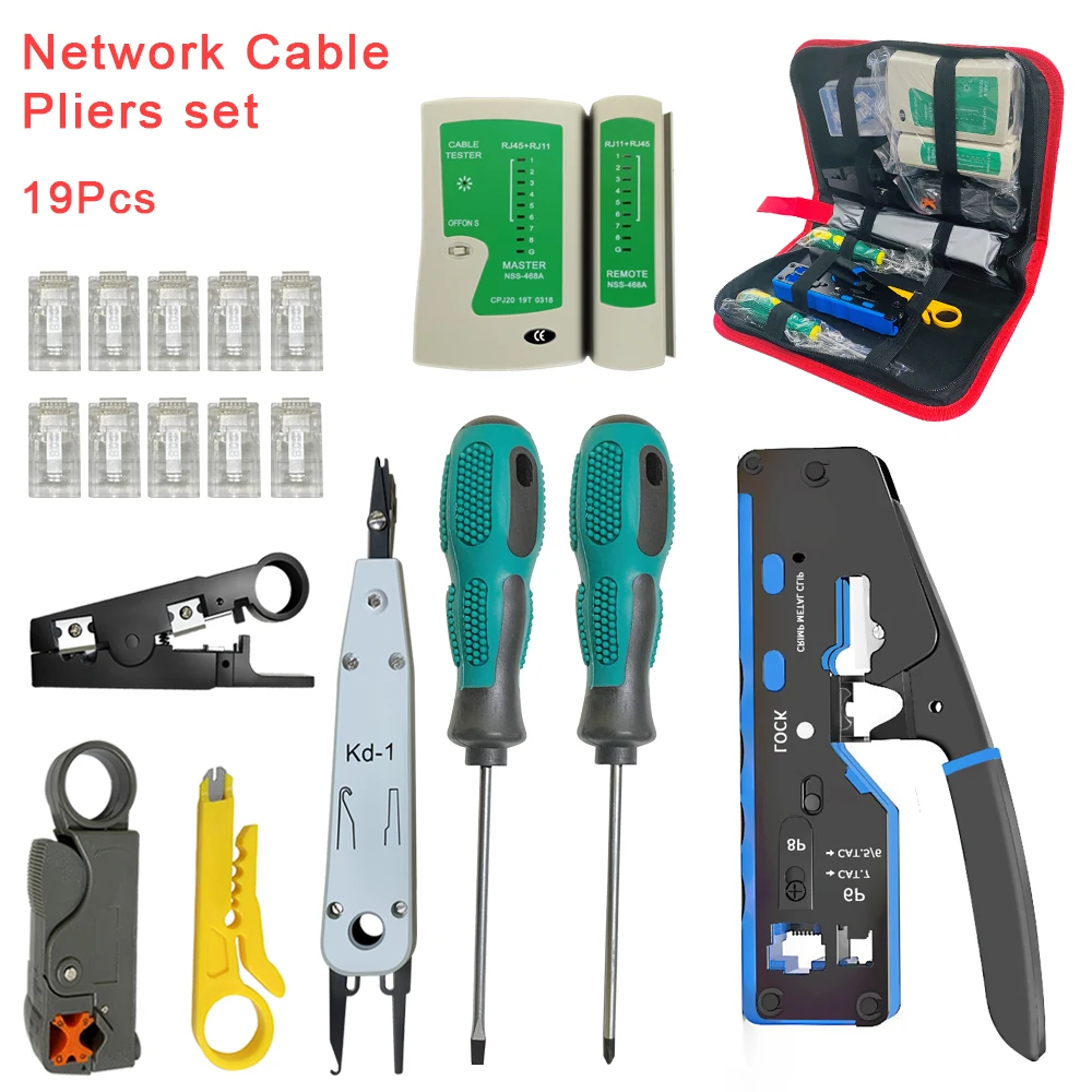 Stripping-Crimping-Pliers-Network-Cable-Clamp-Pliers-Professional ...