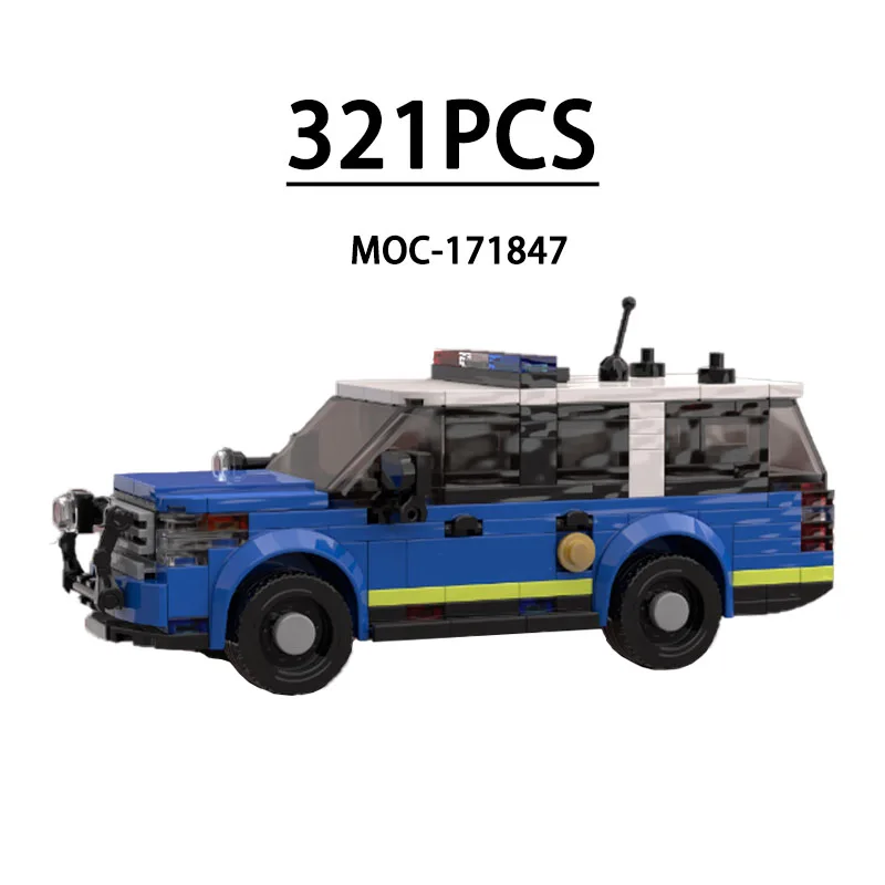 Building-block-MOC-171847-Movie-Series-Super-Police-Car-Construction ...