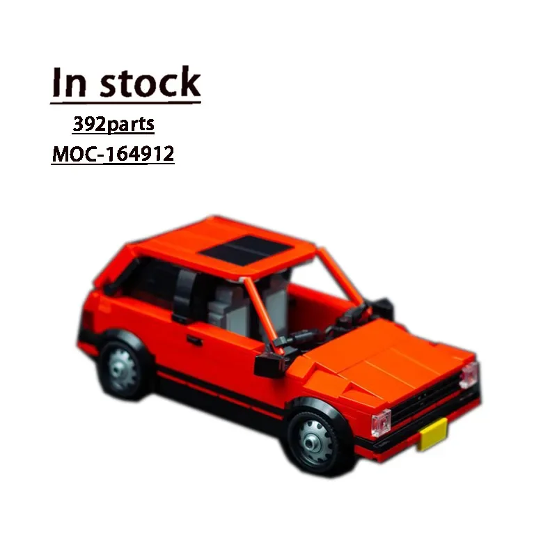 MOC-164912-Red-Classic-Car-Assembly-Stitching-Building-Blocks-Model-Boy ...