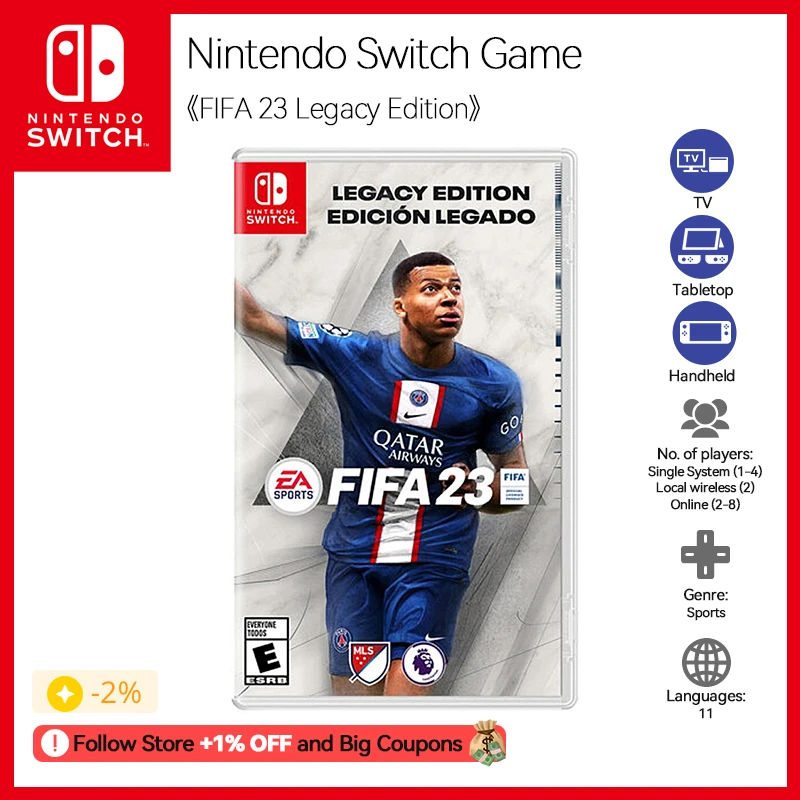 Nintendo Ea Sport Fifa 23 Legacy Edition Game Deals Fifa 23 For ...