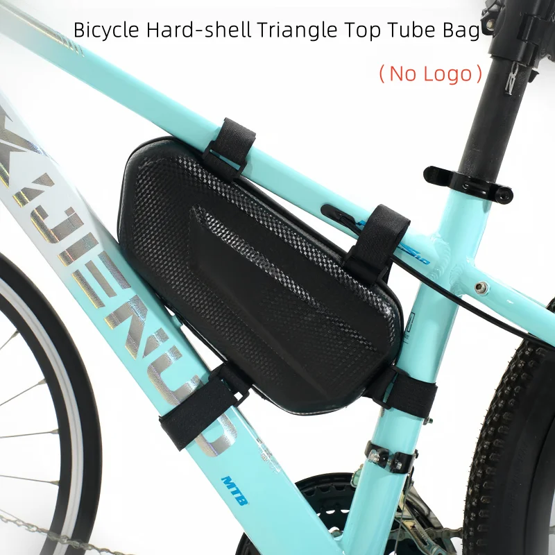 Bike EVA Hardcase Triangle Top Tube Bag - Water Resistant, Emergency ...