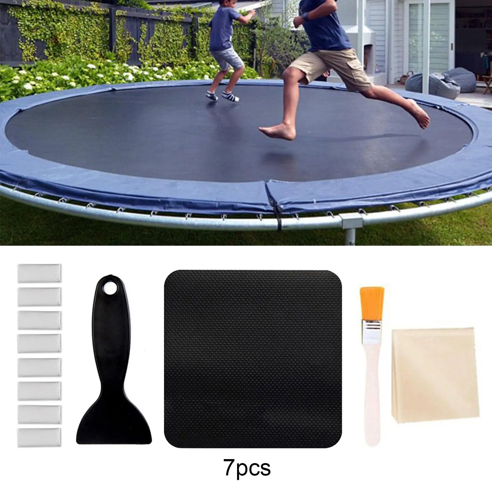 Trampoline Patch Repair Kit Strong for Tent Trampoline 4 inch Supplies ...