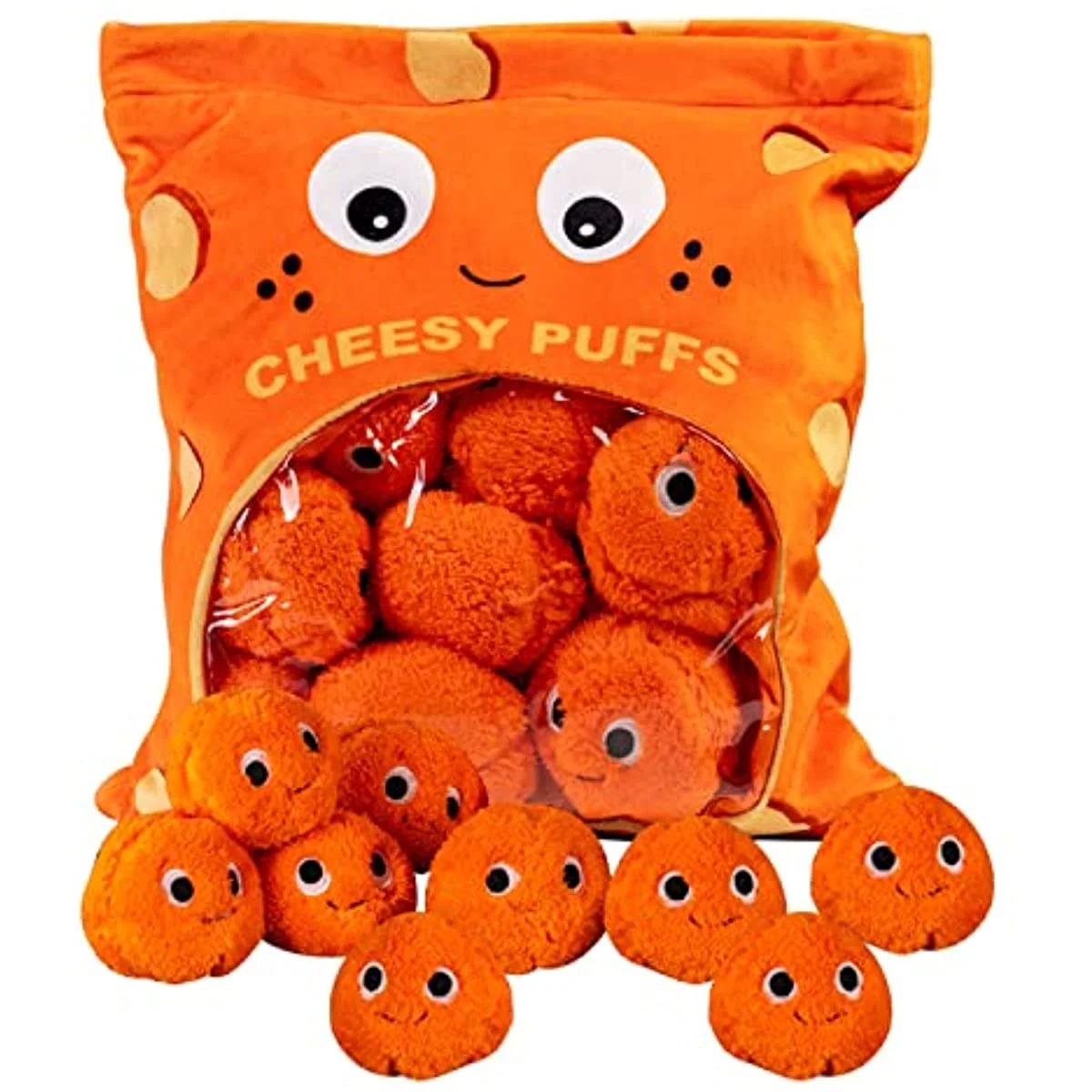 Cheesy-Puffs-Plush-Toy-Balls-Puff-Cheese-Puff-Stuffed-Toy-Game-Pillow ...