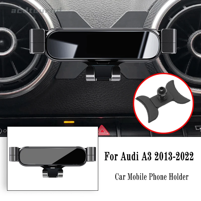Car-Phone-Holder-for-Audi-A3-S3-8V-2014-2020-Gravity-Navigation-Bracket ...