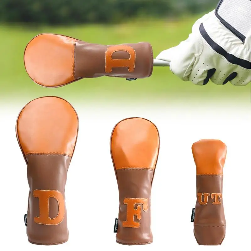 Golf-Club-Head-Covers-Soft-Golf-Headcovers-for-Woods-and-Driver ...