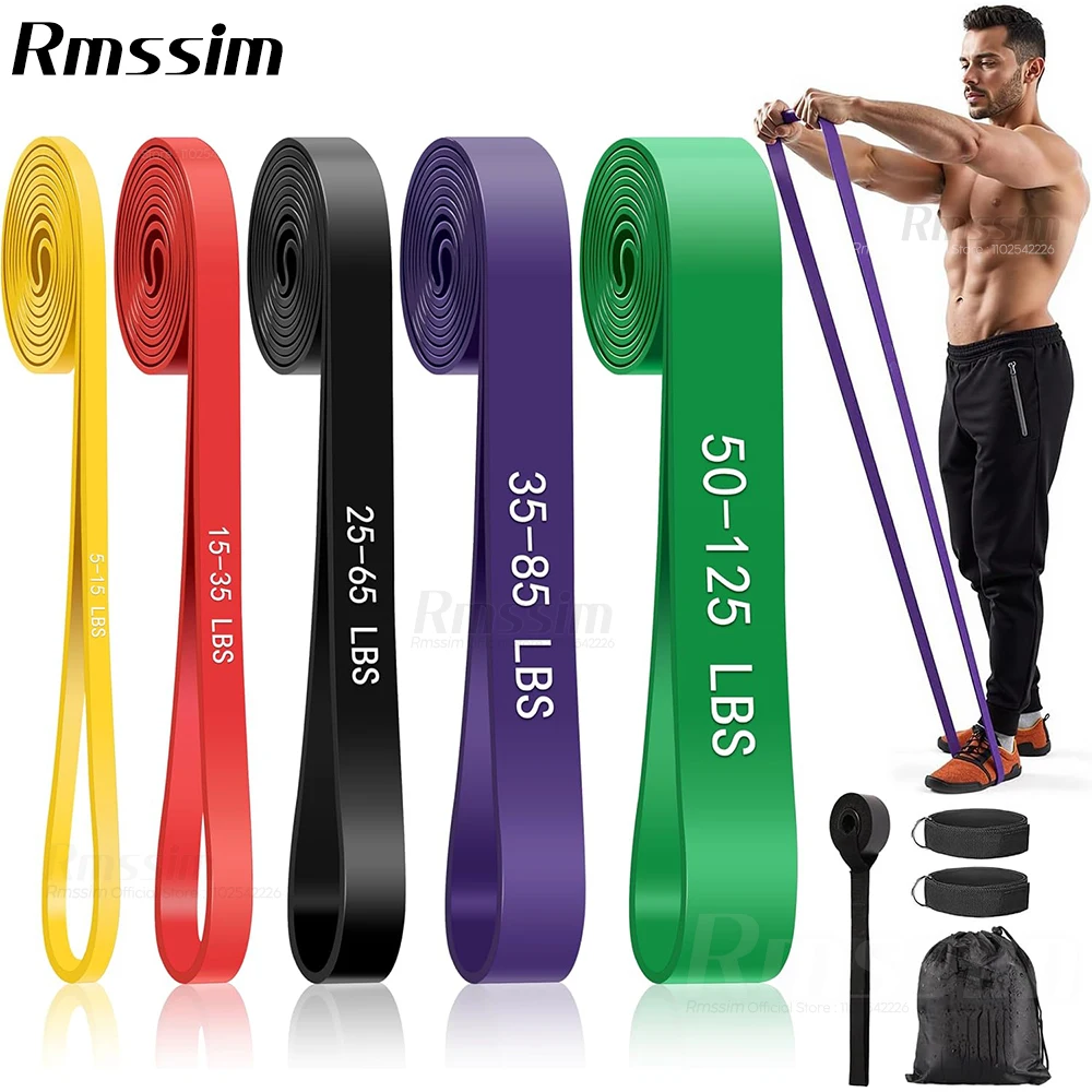 TPE Resistance Bands, Pull Up Assist Bands,Mobility Band,Powerlifting ...