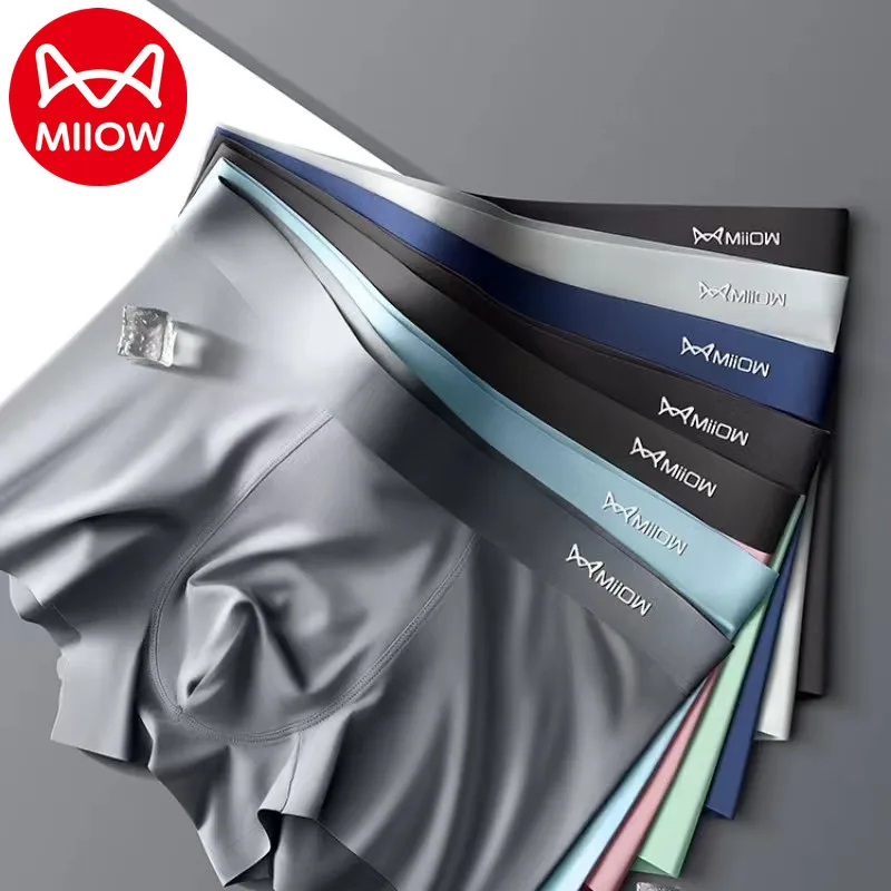 MiiOW-3pcs-AAA-Conductive-Antibacterial-Men-Underwear-120S-Ice-Silk-Fabric-Men-s-Panties-Sexy ...