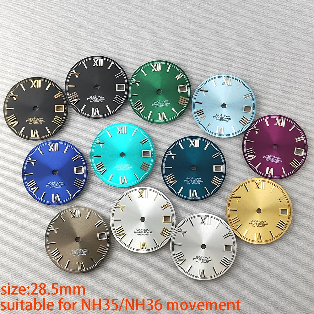 28-5mm-dial-NH35-Roman-dial-S-dial-suitable-for-NH35-NH36-movement ...