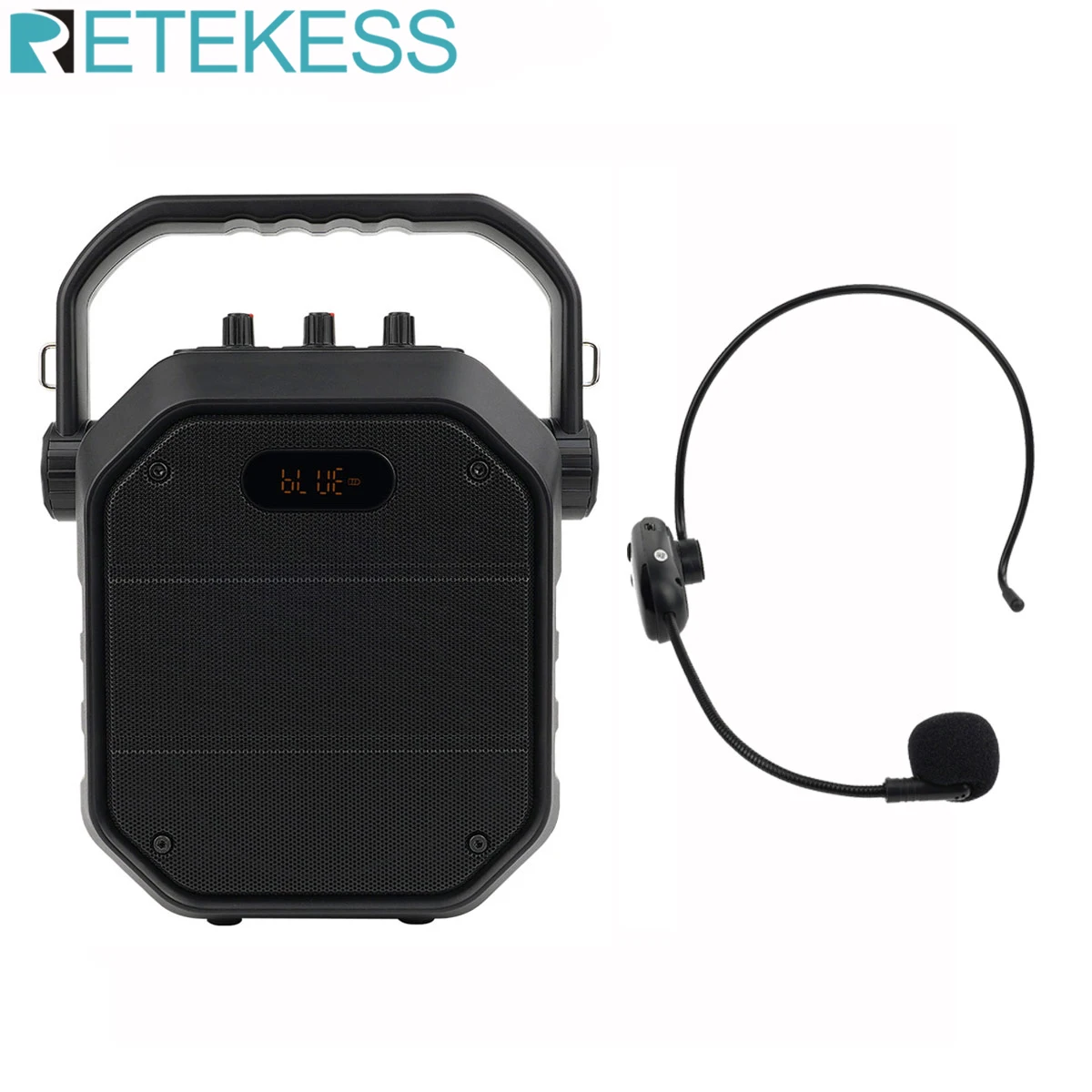 RETEKESS-TC102-Portable-PA-System-Wireless-Speaker-with-Bluetooth-FM ...