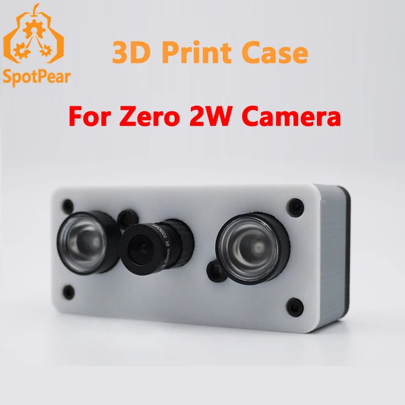 Raspberry Pi Zero 2W Camera Case 3D print case also for Zero/ Zero W ...