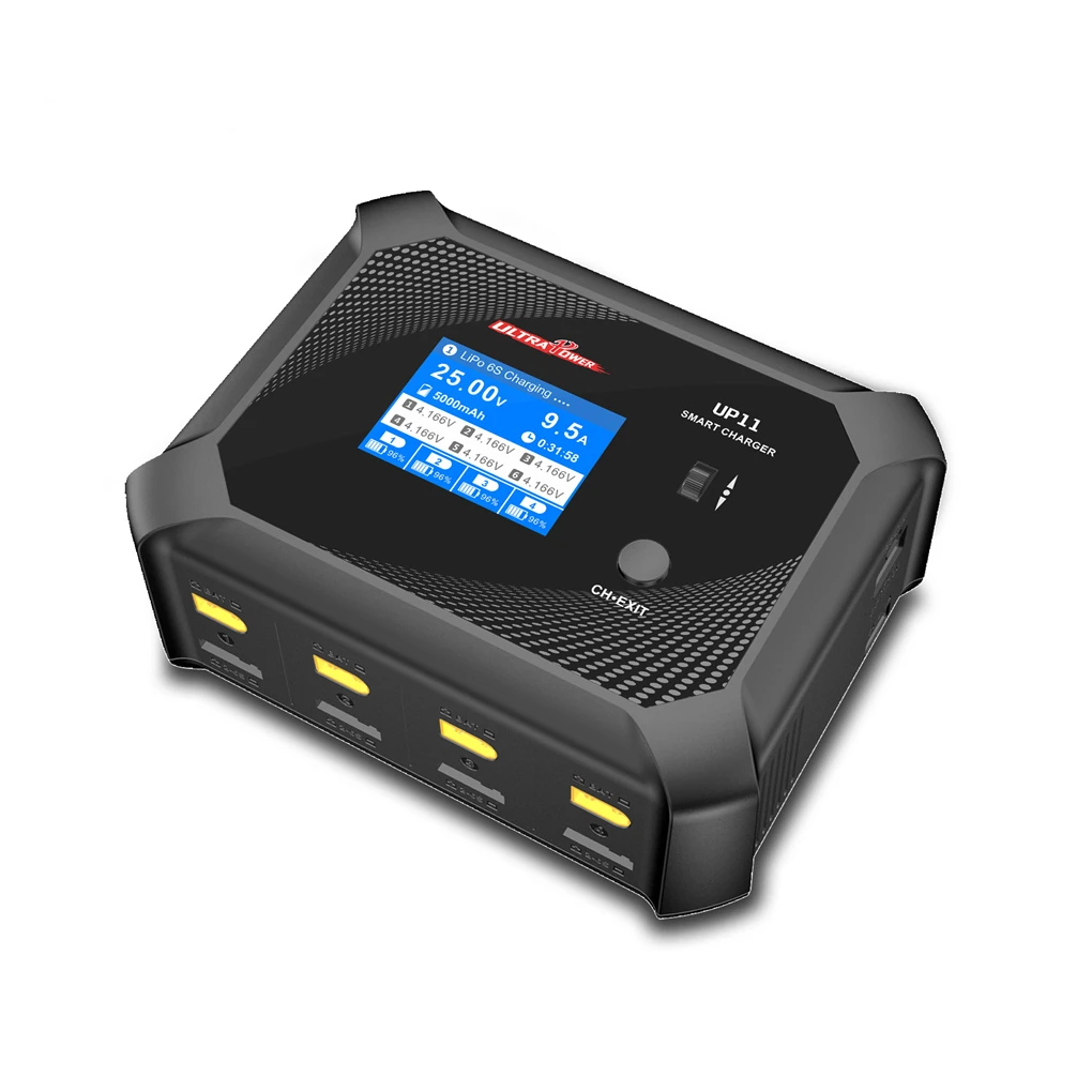 UltraPower-UP11-Battery-Charger-AC-240W-DC-600W-Four-Channels-Smart ...