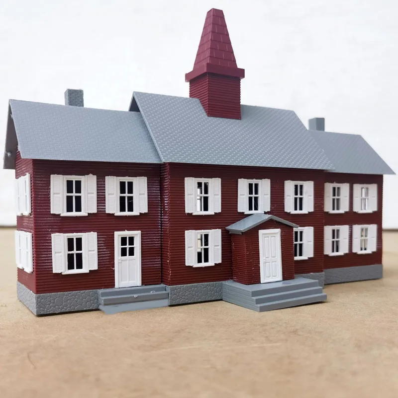 1set-Ho-Scale-Model-Dwelling-Model-House-Scale-Kit-European-Style-Model ...