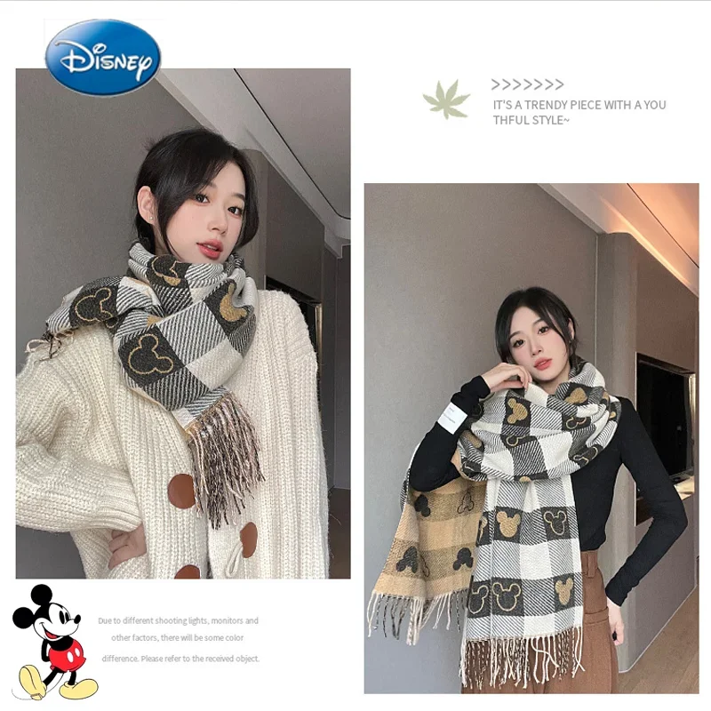 Disney-Mickey-Fashion-Versatile-Scarf-Lengthened-Cashmere-Warm-Winter ...