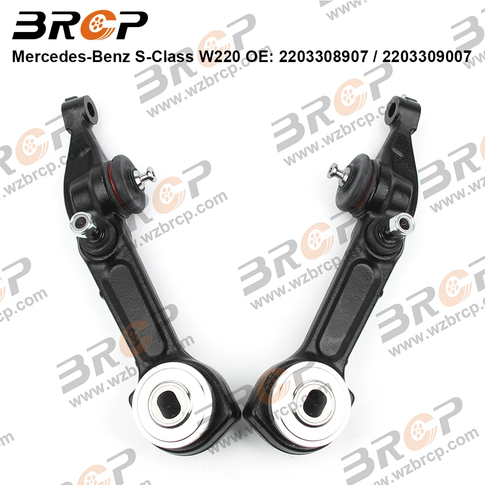 BRCP-Pair-Front-Lower-Suspension-Straight-Control-Arm-For-Mercedes-Benz ...