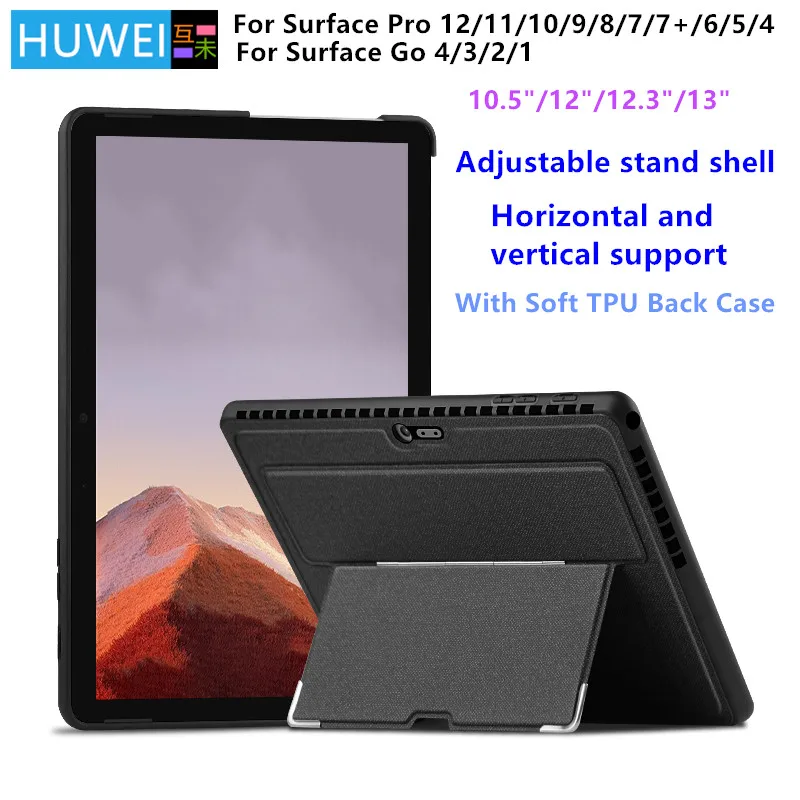 Coque pour Microsoft Surface Pro 11 10 9 8 13 "Pro 12 12", housse pour ...