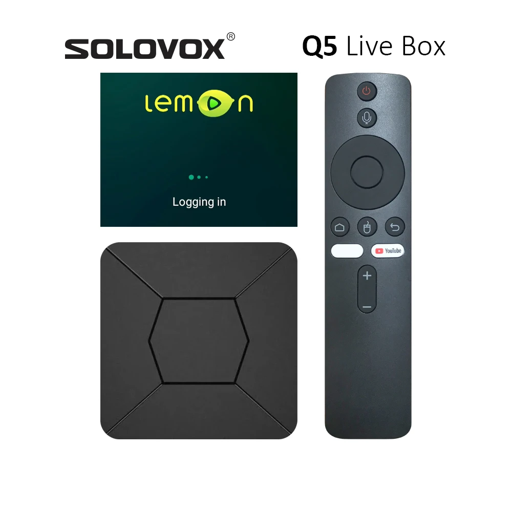 SOLOVOX-Q5-Lemon-Android-10-Smart-TV-Live-Box-Allwinner-H313-Quad-4K ...