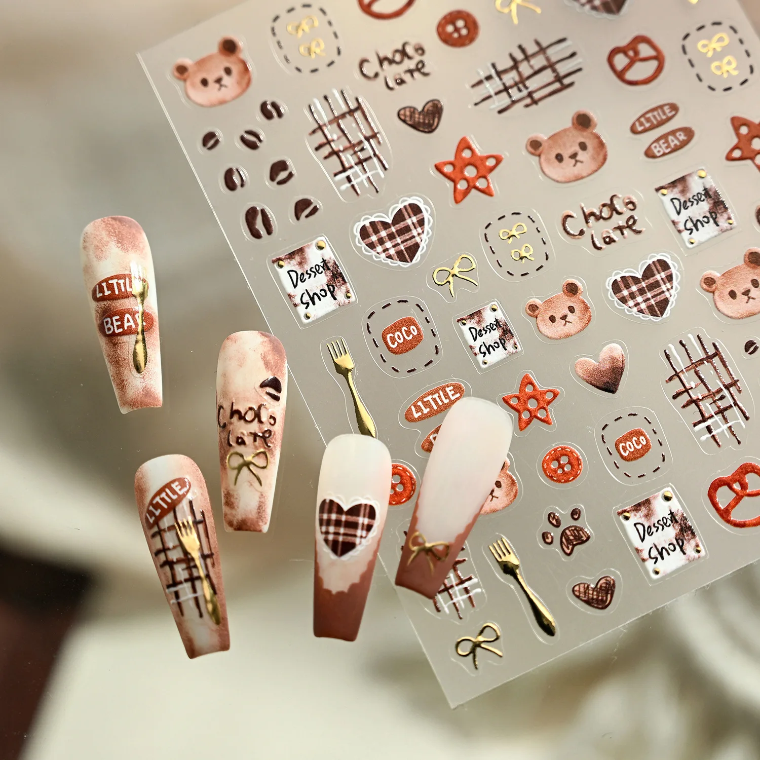 PONYTREE наклейки для дизайна ногтей | AliExpress