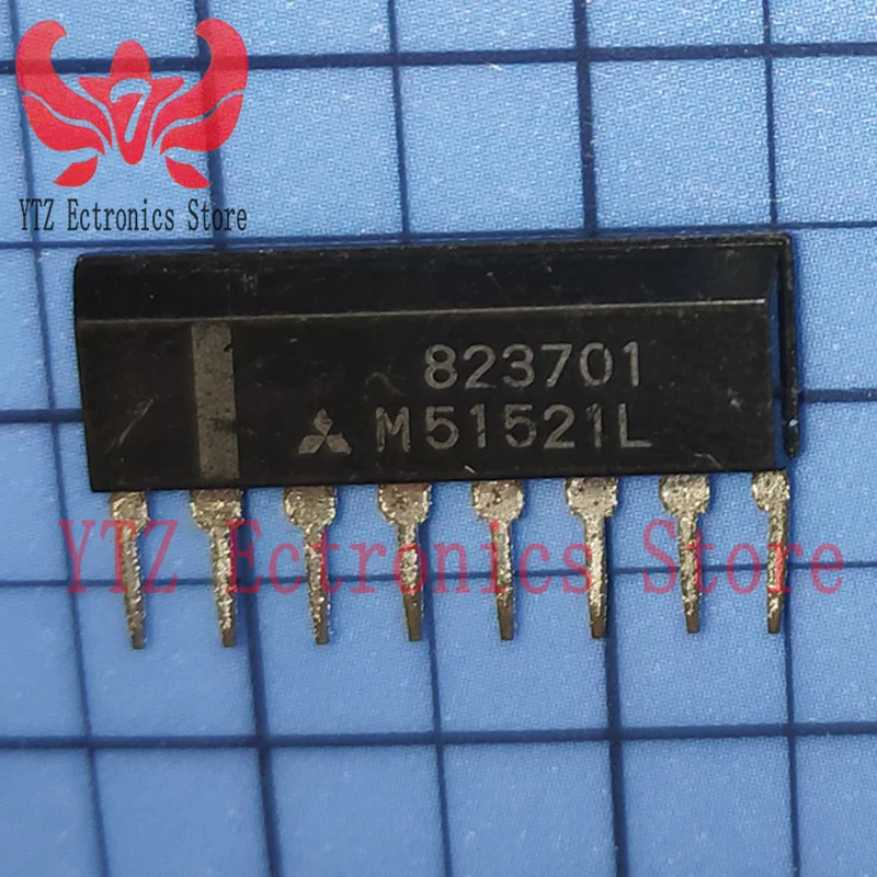 M51521AL-M51521L-ZIP-8-Single-row-in-line-IC-Integrated-Block-Circuit ...