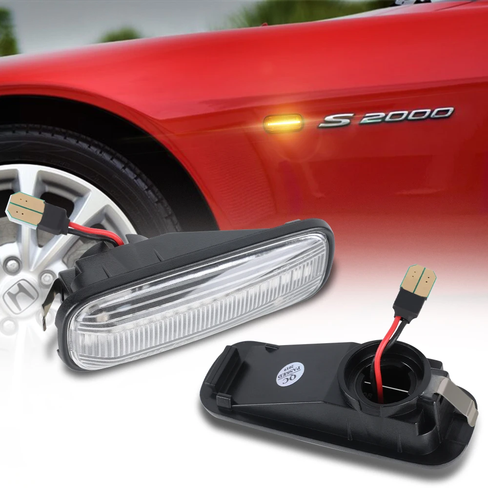 Dynamic-LED-Side-Marker-Turn-Signal-Flashing-Indicator-Lights-For-Honda ...