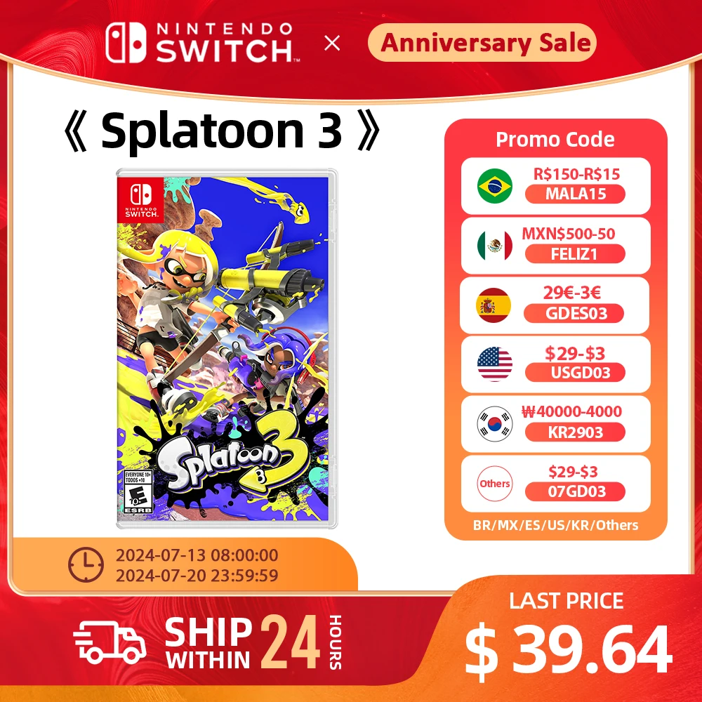 Splatoon-3-Nintendo-Switch-Game-Deals-100-Official-Original-Physical ...