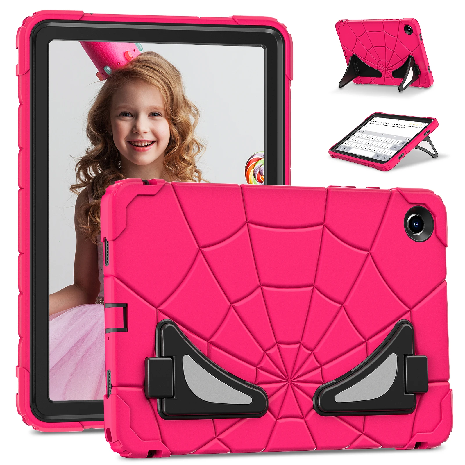 Cartoon Spider - Man Armor EVA Kids Tablet Cover - Tab A9 Plus 11 inch ...