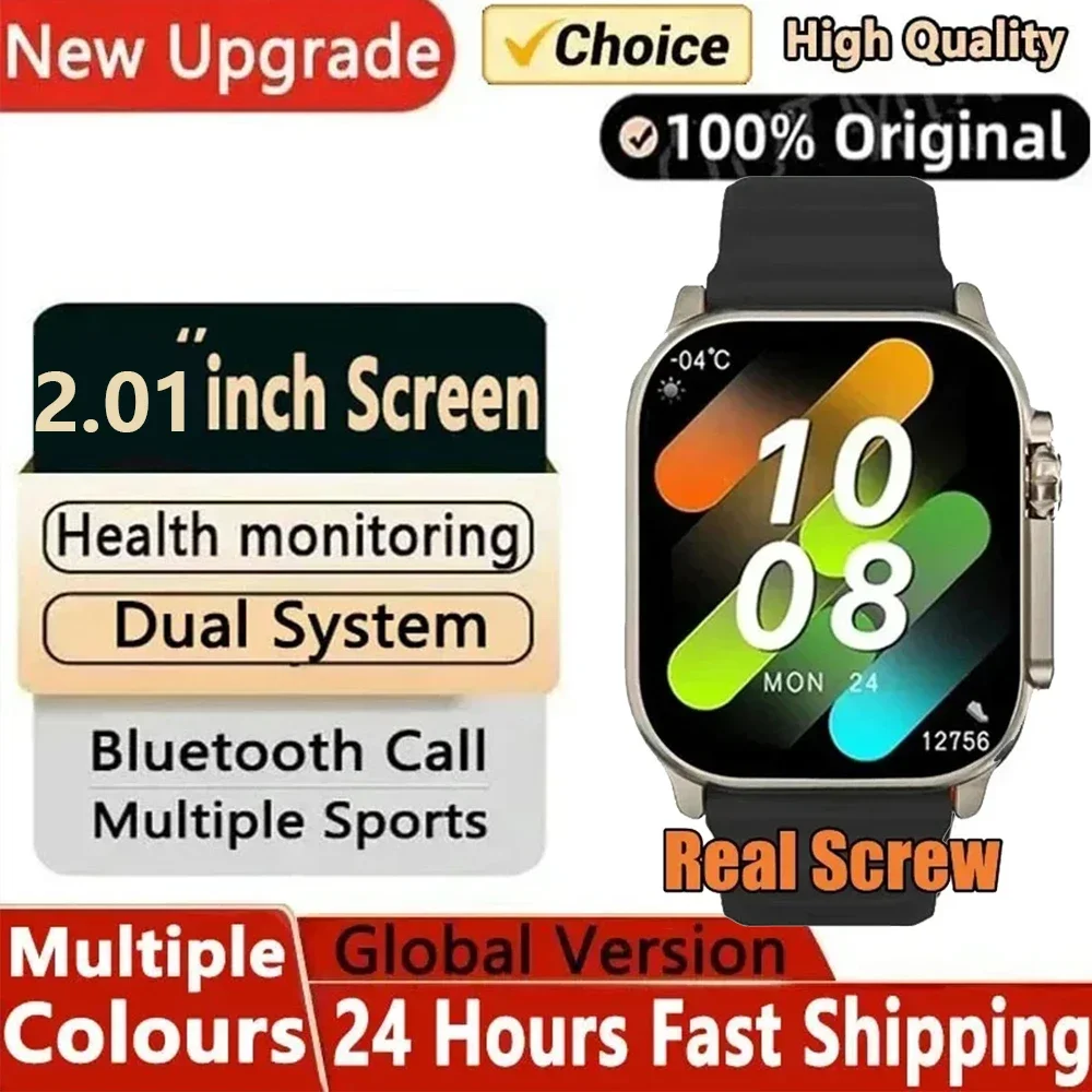 Hiwatch-Pro-APP-T10-Ultra-Rel-gio-Inteligente-para-Homens-e-Mulheres ...