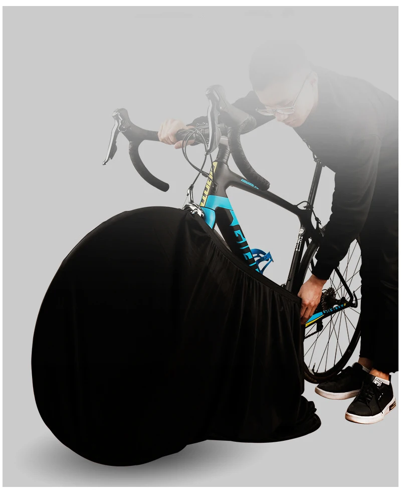 JIBOO 26 « à 29 »,Housse de vélo,Lait lisse Soyeux Enjoliveur de roue ...