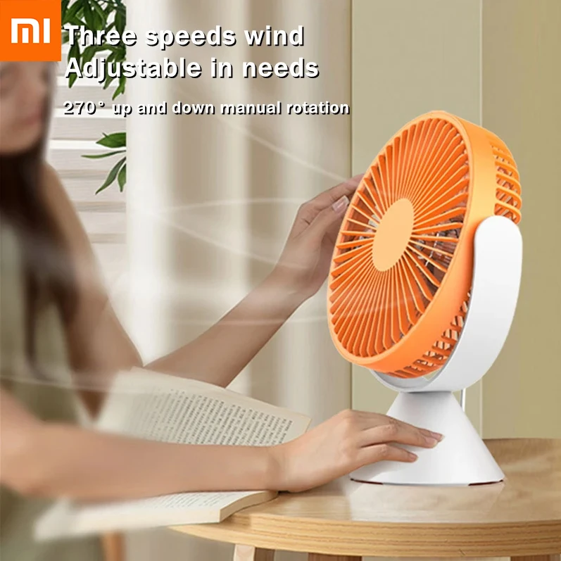 Xiaomi-Air-Cooling-Ceiling-Table-Fan-USB-Rechargeable-4000mAh-Table-Fan ...