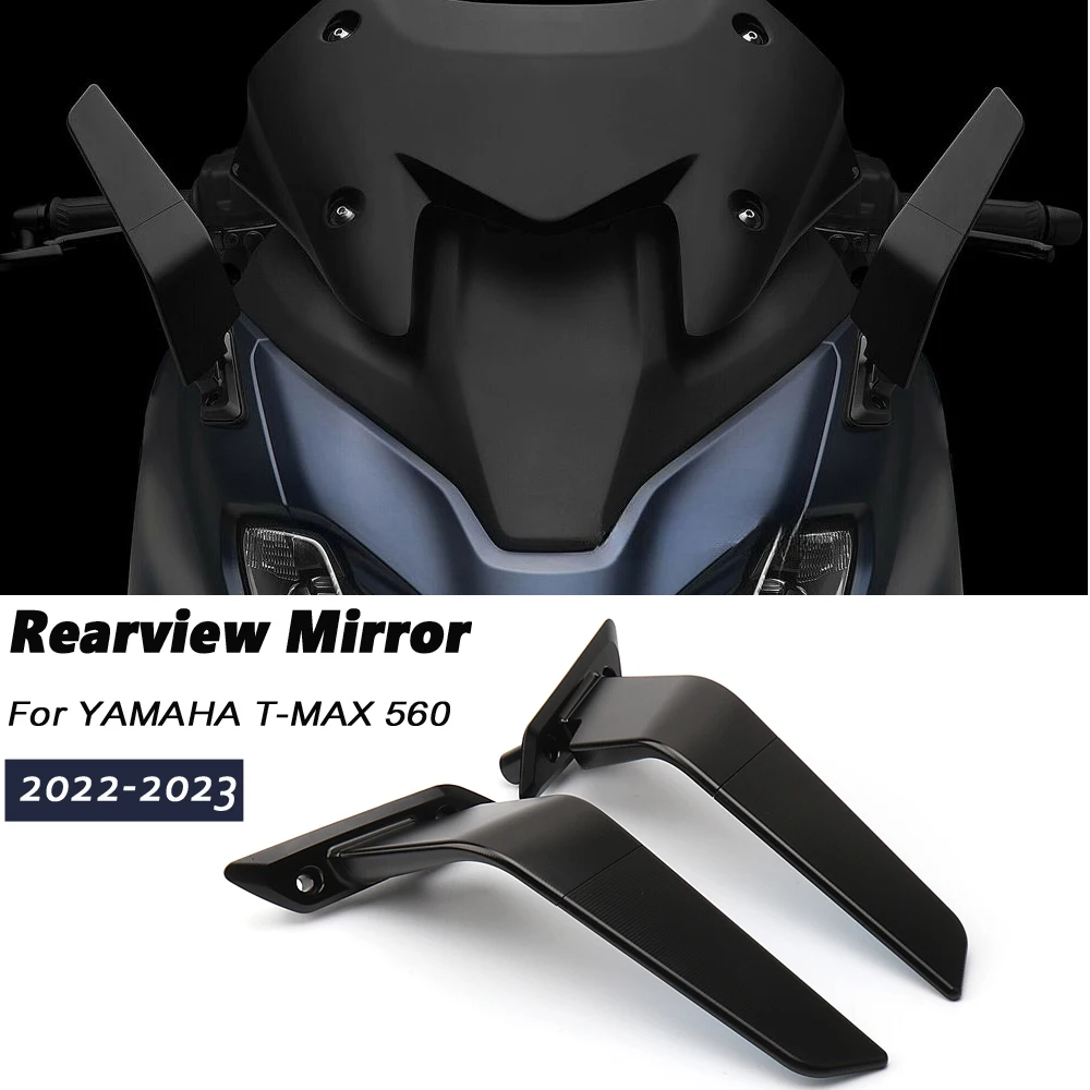 360-Rotatable-Mirror-Motorcycle-Rearview-Mirror-HD-Blue-Reflector ...