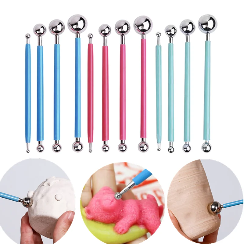 Stainless Steel Ball Clay Plasticine | Stainless Steel Decoration Tool - 1set Diy - Aliexpress