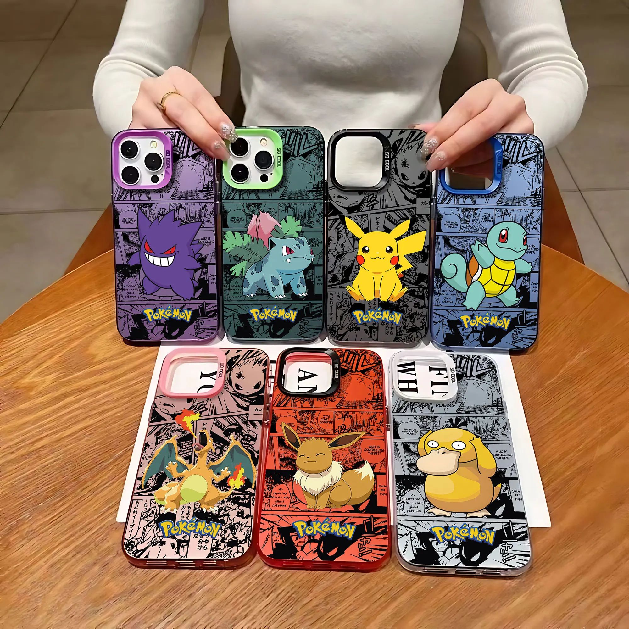 Anime-Pok-mons-Hot-Pikachus-Case-for-Samsung-Galaxy-S24-S23-S22-S21-S20 ...