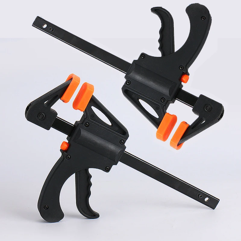 1pc-Woodworking-Work-Bar-Mini-F-Clamp-Clip-Hard-Quick-Ratchet-Release ...