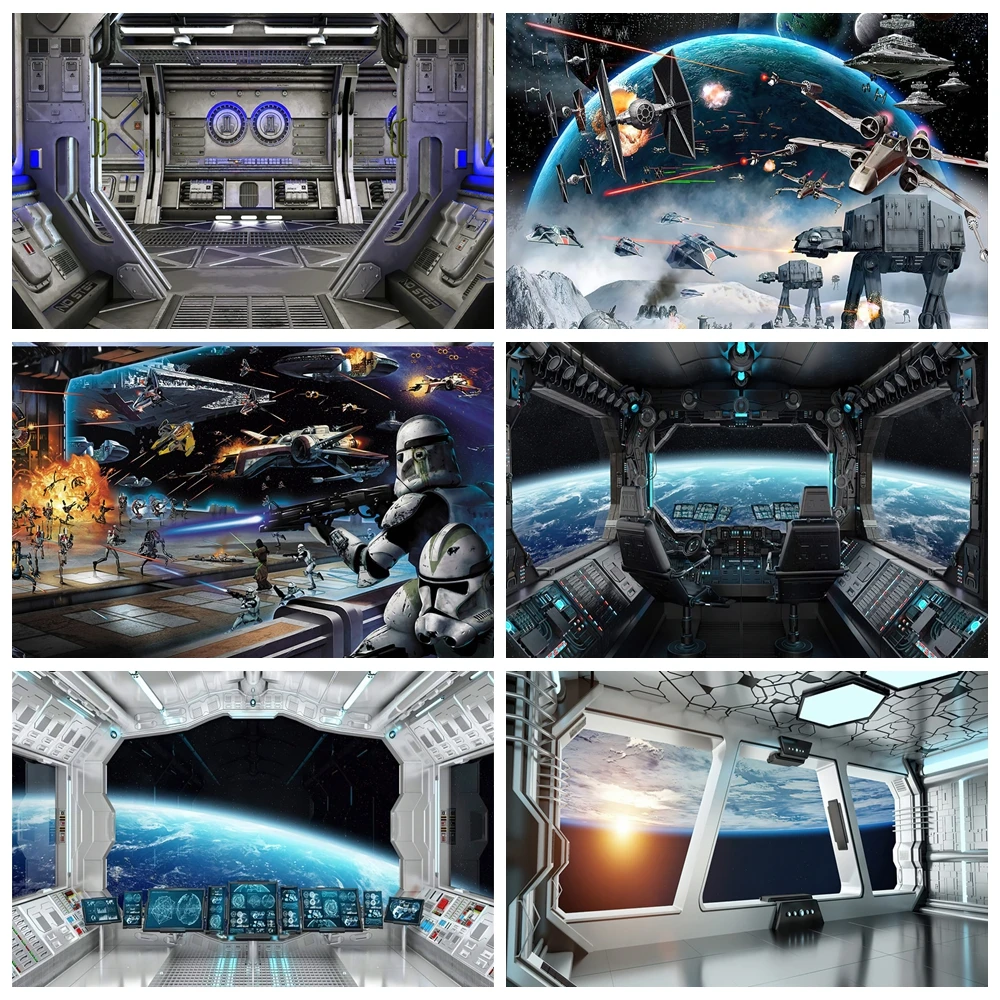 Birthday Background Universe Real Space Capsule Movie Spaceship Baby ...