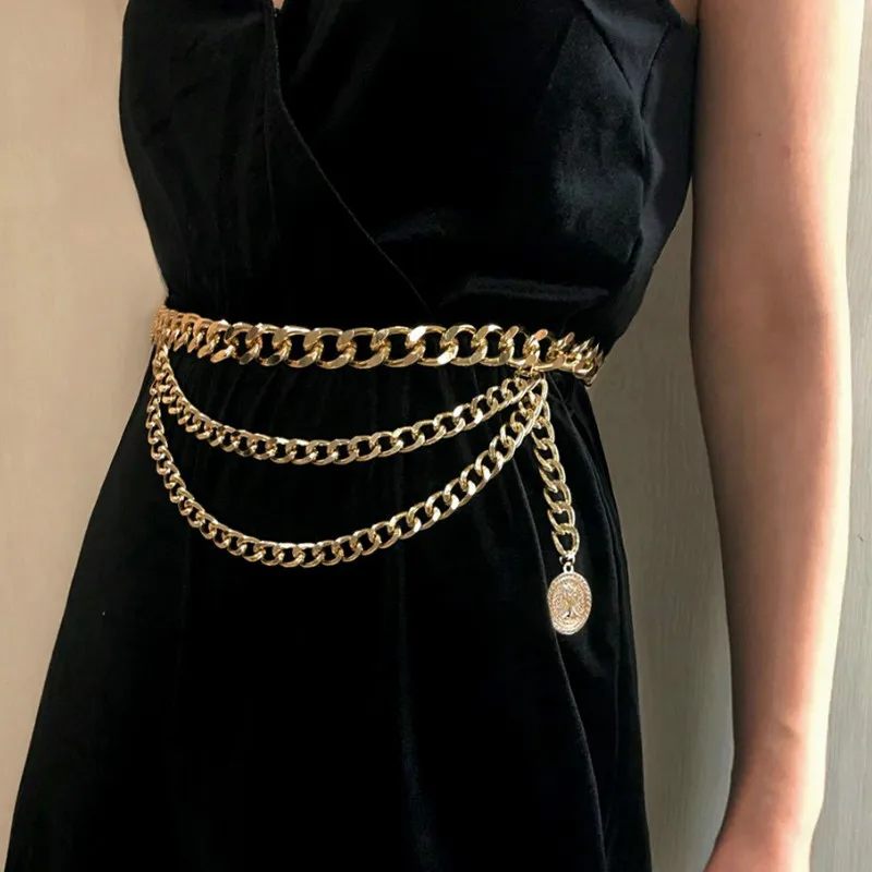 Chain Belts Women Luxury Designer Brand | Gold Belts Women Luxury ...