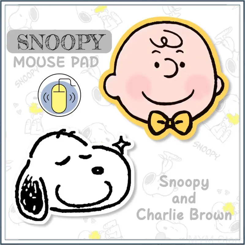Snoopy-Charlie-Small-Mouse-Pad-Non-Slip-Gaming-Desktop-Cloth-Mouse-Pad ...