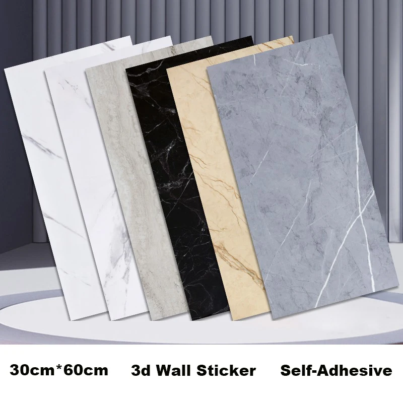 classic-imitation-marble-3D-Wall-Sticker-Brick-30x60cm-Surface-PVC ...