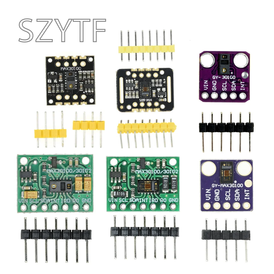 MAX30100-MAX30102-Heart-Rate-Sensor-Module-Puls-Detection-Blood-Oxygen ...