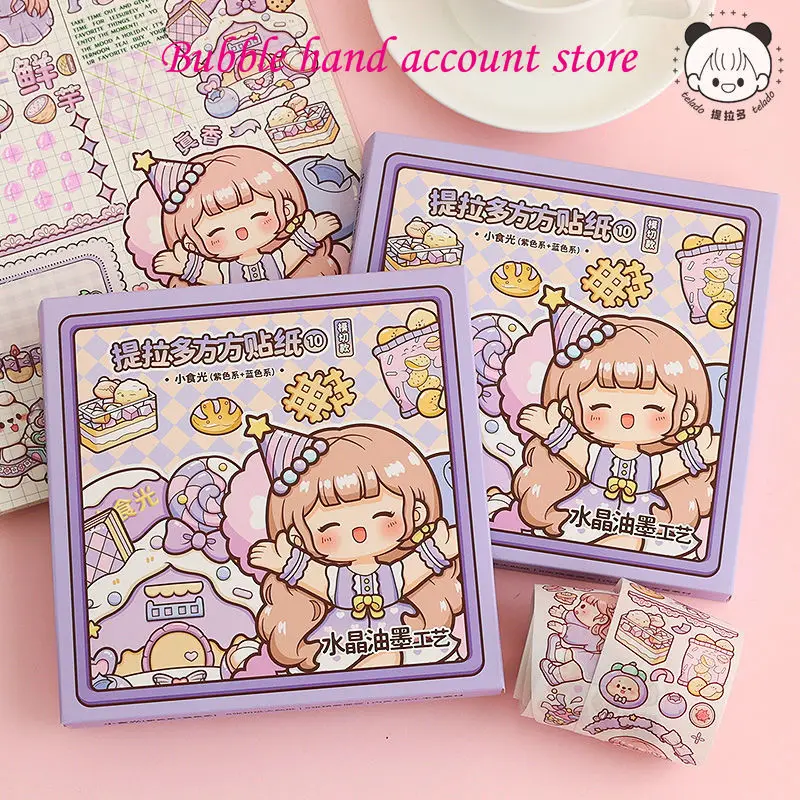 Telado-Sticker-Handnet-Cute-Cartoon-Ins-Style-Girl-Children-s-and-Paper ...