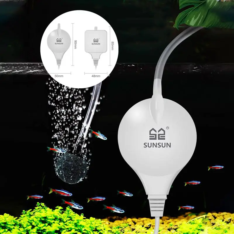 Small-Fish-Tank-Oxygen-Pump-Mini-Piezoelectric-Ceramic-Pump-Aquarium ...