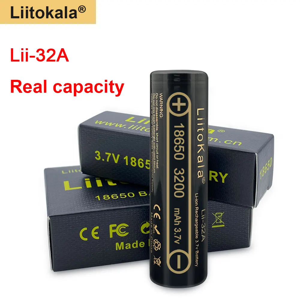 100-original-de-alta-qualidade-liitokala-18650-bateria-3-7v-3200mah-18650-baterias-recarreg-veis ...
