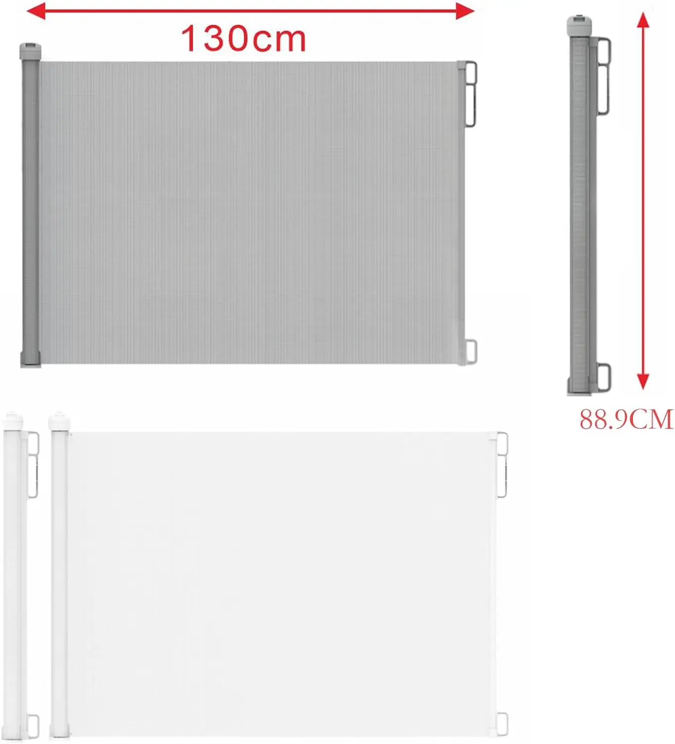 Stair Gate Cat/Puppy/Baby Gate Travel Stair Gate Retractable Gate Child ...
