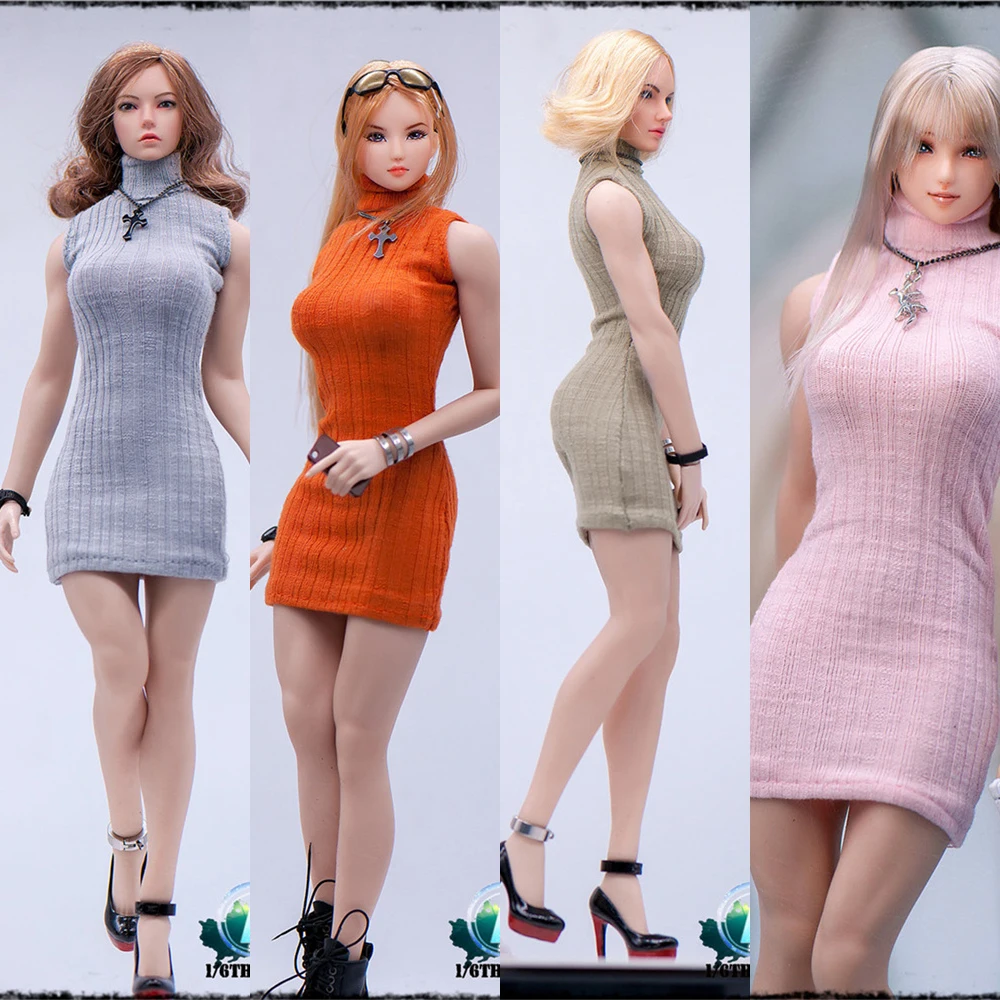 In-Stock-FASToys-FA-19CL01-1-6-Four-Colors-Sexy-Mini-Hip-Wrap-Dress ...