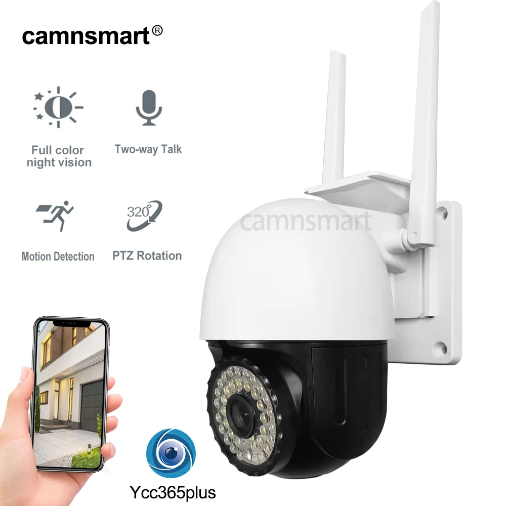 3MP Outdoor Camera Security Wireless Wifi YCC365plus APP Full Color ...