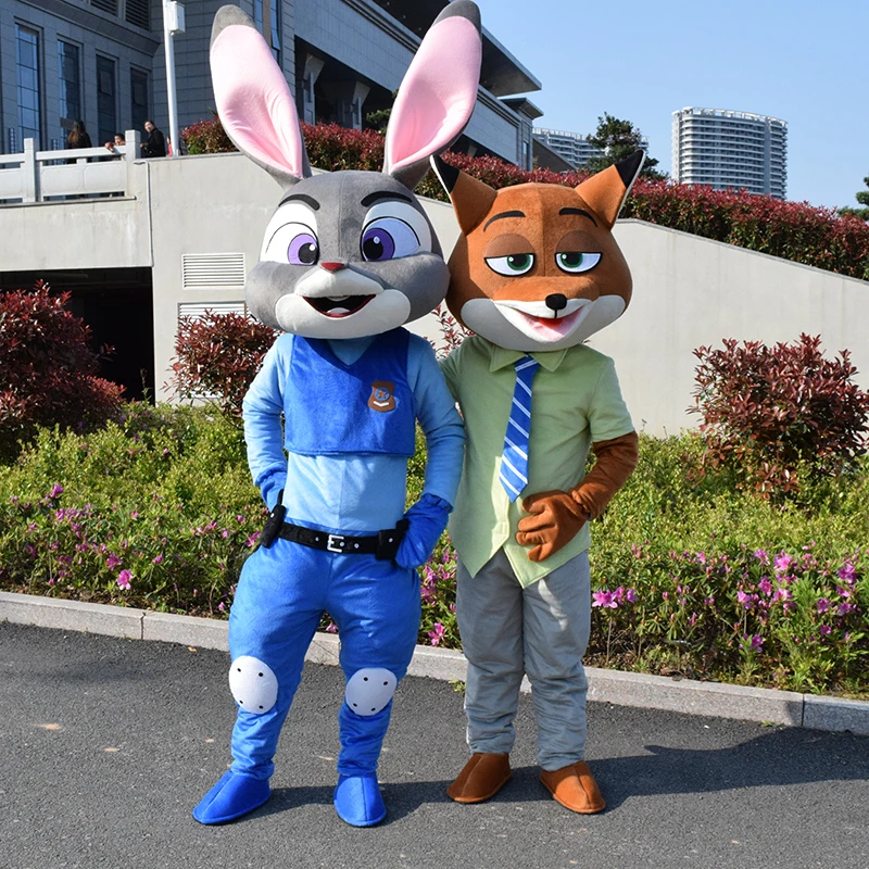 Zootopia-Cartoon-Character-Cosplay-Traje-Coelho-Judy-Raposa-Nick-pregui ...