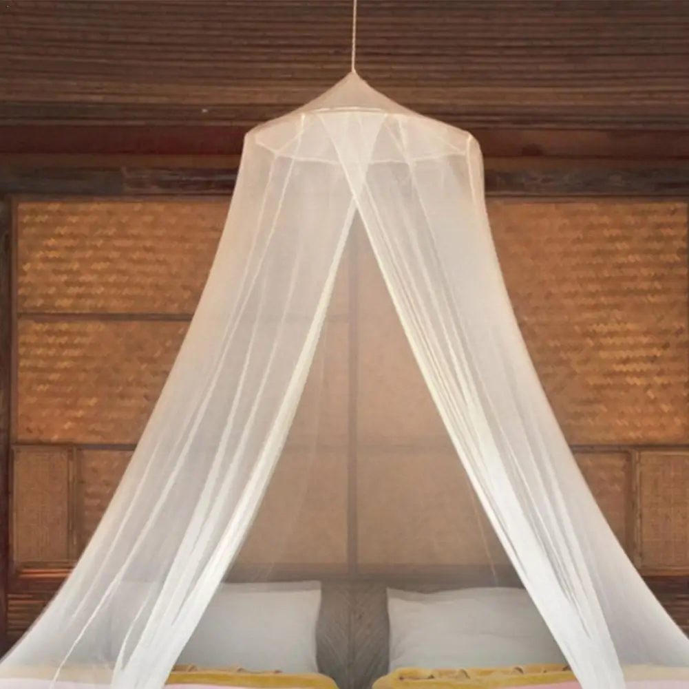 Mosquito Net Bed Tent Insect Curtain Bedroom Polyester Hanging Anti ...