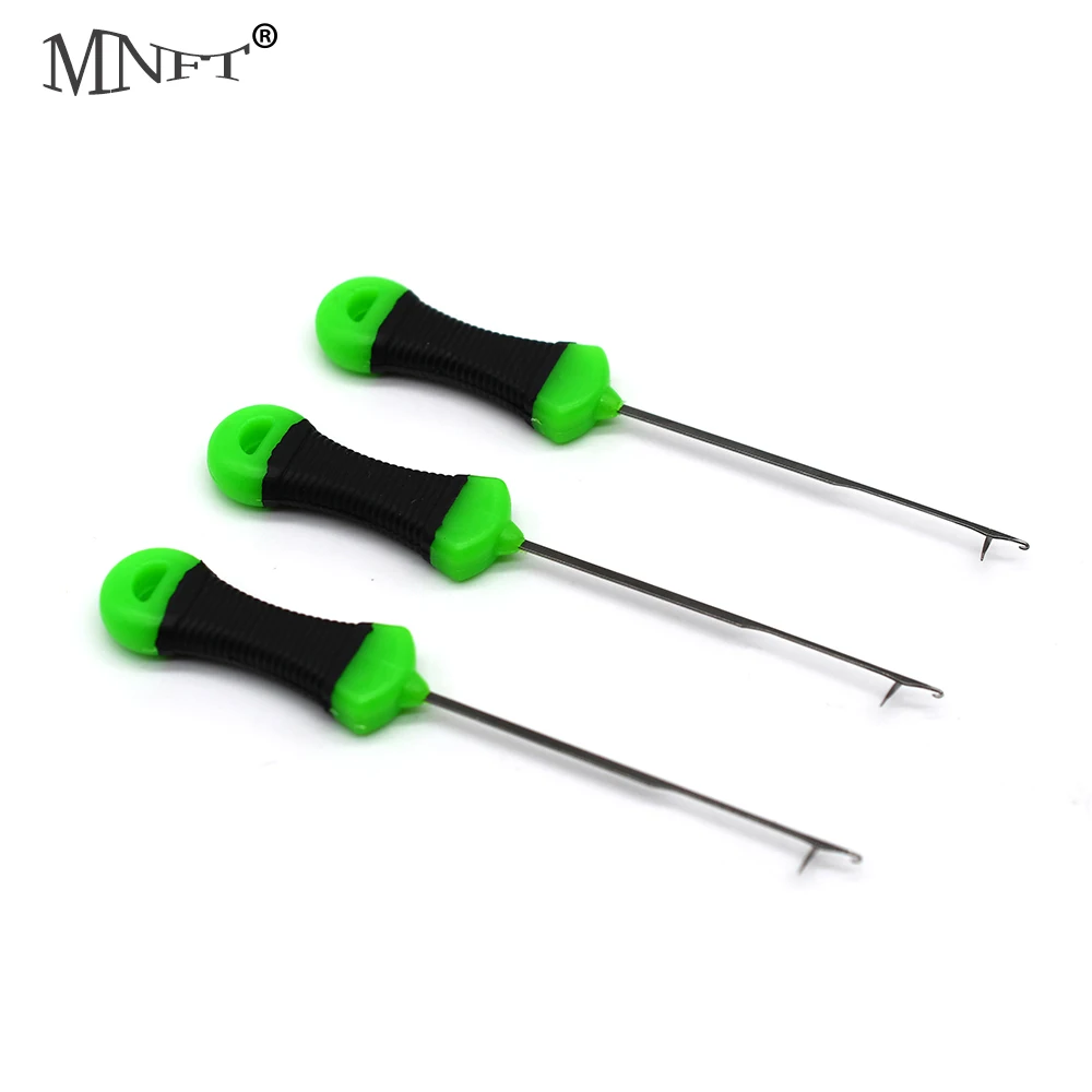 MNFT-3Pcs-Fishing-Boilies-Bait-Needle-Carp-Fishing-Hair-Rigs-Splicing ...